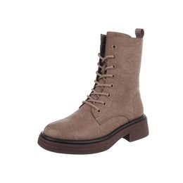 Ital-Design High Heel in Hellbraun | Gr.: 36