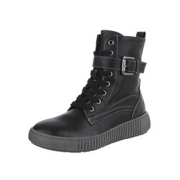 Ital-Design Stiefelette in Schwarz | Gr.: 40