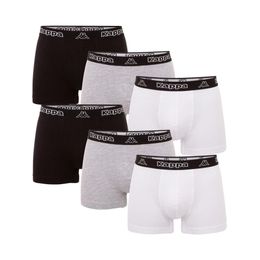 Kappa Boxershort "Boxershorts, 6er Pack" in Wei&szlig; | Gr.: S