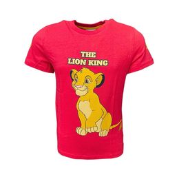 T-Shirt Disney König der Löwen Simba in Rot | Gr.: 110