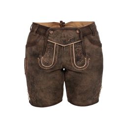 Spieth & Wensky Spieth & Wensky Lederhose DESSAU in dunkelbraun | Gr.: 36