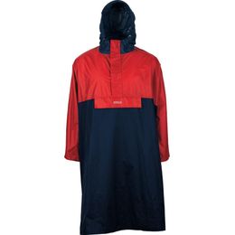 Pro X PRO-X elements Regenponcho "DAVOS" Regular Fit in Marine/Rot | Gr.: XS/S