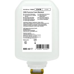 CWS PureLine Seifenschaum, VE 8 Stk à 600 ml, transparent