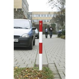 Moravia Sperrpfosten, 70 x 70 mm, 1 Ketten&ouml;se rechts
