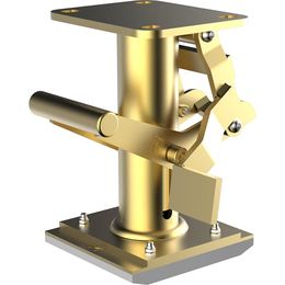 Feststellfuß, Plattenmaß 135 x 110 mm, Bauhöhe betätigt 250 mm kaiserkraft