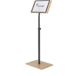 Infost&auml;nder NATURAL, HxBxT 1320 x 400 x 300 mm, f&uuml;r DIN A4 kaiserkraft