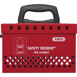 Abus Safety Redbox B835, mit Wandhalter, rot