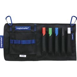 MAGNETOPLAN Moderationstasche ACTION WALLET, bestückt mit Zubehör, HxB 195 x 400 mm