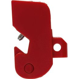 Abus Schutzschalter-Verriegelung E203 universal, einpolig, ABS, rot