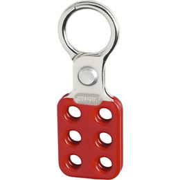 Abus Lockout Hauptschalter-Verriegelung H751, Aluminium, VE 12 Stk, rot
