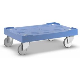 Transportroller, Ladefl&auml;che geschlossen, Polyamid-R&auml;der, 605 x 410 mm kaiserkraft