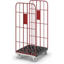 Rollbeh&auml;lter V, nestbar, 2-seitig, feuerrot RAL 3000 kaiserkraft