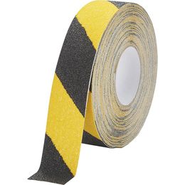 Durable Antirutschband DURALINE&reg; GRIP+, LxB 15 m x 50 mm, gelb / schwarz
