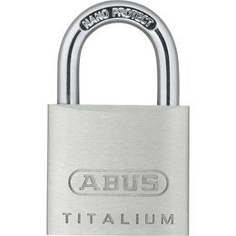Abus Zylindervorh&auml;ngeschloss, 64TI/30 Lock-Tag, VE 12 Stk, silber