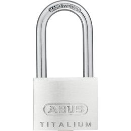 Abus Zylindervorh&auml;ngeschloss, 64TI/40HB40, VE 3 Stk, silber