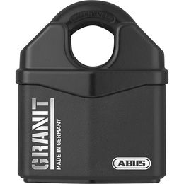 Abus Vorh&auml;ngeschloss GRANIT&trade;, Stahl, 37RK/80 B/DFNLI, schwarz