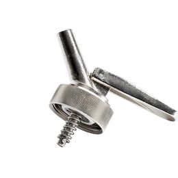 Feindosierhahn, Edelstahl, Gewinde 1 1/4'' kaiserkraft