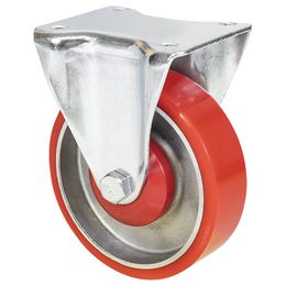Wagner Transportger&auml;te-Schwerlast-Bockrollen, Rad-&Oslash; 125 mm, VE 2 Stk, Bockrolle