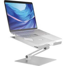 Durable Laptopständer RISE, für 10 - 17'', silber