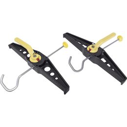 Hymer Leiterhalter-Set, f&uuml;r Dachtr&auml;ger, bestehend aus 2 Leiterhaltern, 1 Paar Schl&uuml;ssel