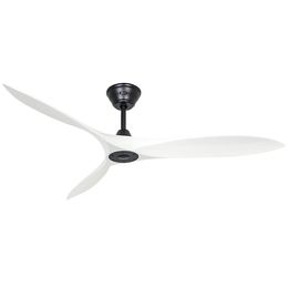 Deckenventilator ECO AIRSCREW, Rotorblatt-&Oslash; 1520 mm, mattwei&szlig; / mattschwarz kaiserkraft