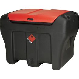 Pressol Mobile Diesel-/Heiz&ouml;l-Tankanlage, Volumen 450 l, Fl&uuml;gelzellenpumpe, 12 V, 60 l/min