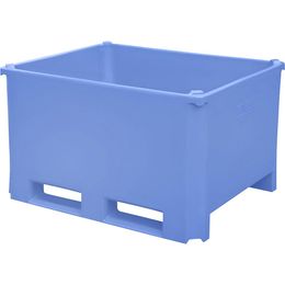 Isolierter Container, Form A, Inhalt 605 l, LxBxH 1200 x 1000 x 760 mm, blau kaiserkraft