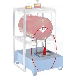 eurokraft pro Kannenhalter, zum Einh&auml;ngen, f&uuml;r Fassregal