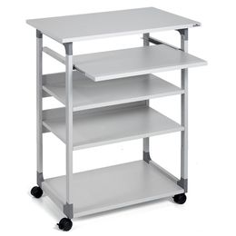 Durable EDV-Trolley, Stehversion, lichtgrau