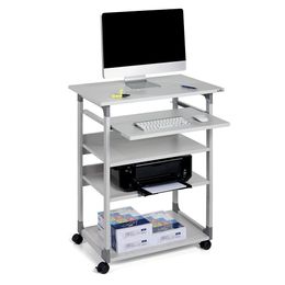 Durable EDV-Trolley, Stehversion, lichtgrau