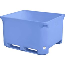 Isolierter Container, Form B, Inhalt 620 l, LxBxH 1230 x 1030 x 750 mm, blau kaiserkraft