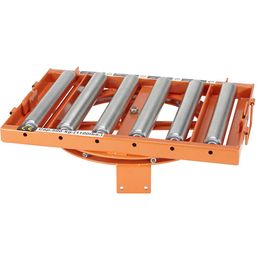 Rollenbahn drehbar, Tragf&auml;higkeit 500 kg, Rollenl&auml;nge 430 mm kaiserkraft