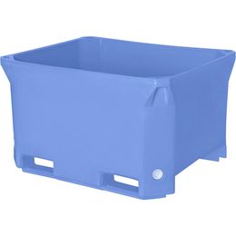 Isolierter Container, Form G, Inhalt 620 l, LxBxH 1230 x 1030 x 750 mm, blau kaiserkraft