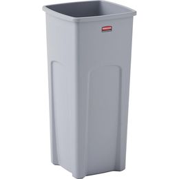 Rubbermaid Wertstoffsammelbehälter UNTOUCHABLE®, Volumen 87 l, quadratisch, grau