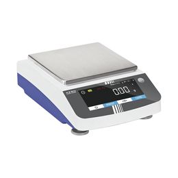 Kern Präzisionswaage PDT, Wägebereich bis 4,2 kg, Ablesbarkeit 1 g, Wägeplatte 185 x 185 mm