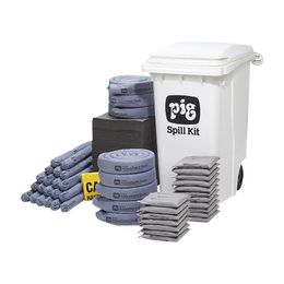 PIG Fahrbares Notfall-Kit, groß, Ausführung universal, absorbiert 227,8 l
