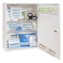 S&ouml;hngen S&Ouml;HNGEN Verbandschrank nach DIN 13157, mit Inhalt, wei&szlig;, Tiefe 150 mm, HxB 429 x 315 mm