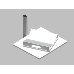 V-Block mit Plattform, zur Rollenlagerung, Höhe 60 mm kaiserkraft