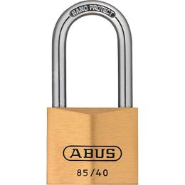 Abus Vorh&auml;ngeschloss, 85/40HB40, VE 3 Stk, Messing