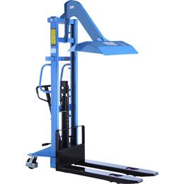Hochhubstapler mit M&uuml;llpresse, f&uuml;r 800- und 1100-l-M&uuml;llbeh&auml;lter, Hubbereich 90 - 1600 mm kaiserkraft