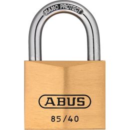 Abus Vorh&auml;ngeschloss, 85/40 Lock-Tag, VE 6 Stk, Messing