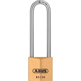 Abus Vorh&auml;ngeschloss, 85/30HB65, VE 3 Stk, Messing