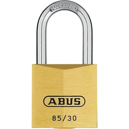 Abus Vorh&auml;ngeschloss, 85/30HB24, VE 6 Stk, Messing