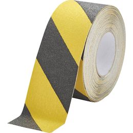 Durable Antirutschband DURALINE&reg; GRIP, LxB 15 m x 75 mm, gelb / schwarz