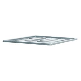 CEMO Deckel f&uuml;r Altbatterie-Sammelbox, LxB 1215 x 1015 mm, grau