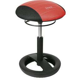 Topstar Hocker SITNESS RS BOB, Sitz-Ø 385 mm, schwarz / rot