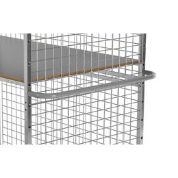 Kongamek Horizontalgriff, B&uuml;gelh&ouml;he 650 mm, grau