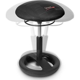 Topstar Hocker SITNESS RS BOB, Sitz-&Oslash; 385 mm, schwarz / schwarz