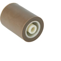 Gummiandruckrolle, Breite 52 mm, braun / beige kaiserkraft