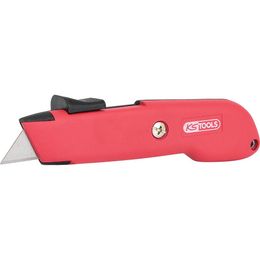 KS Tools Profi-Sicherheits-Universal-Messer, mit Trapezklinge, L&auml;nge 145 mm